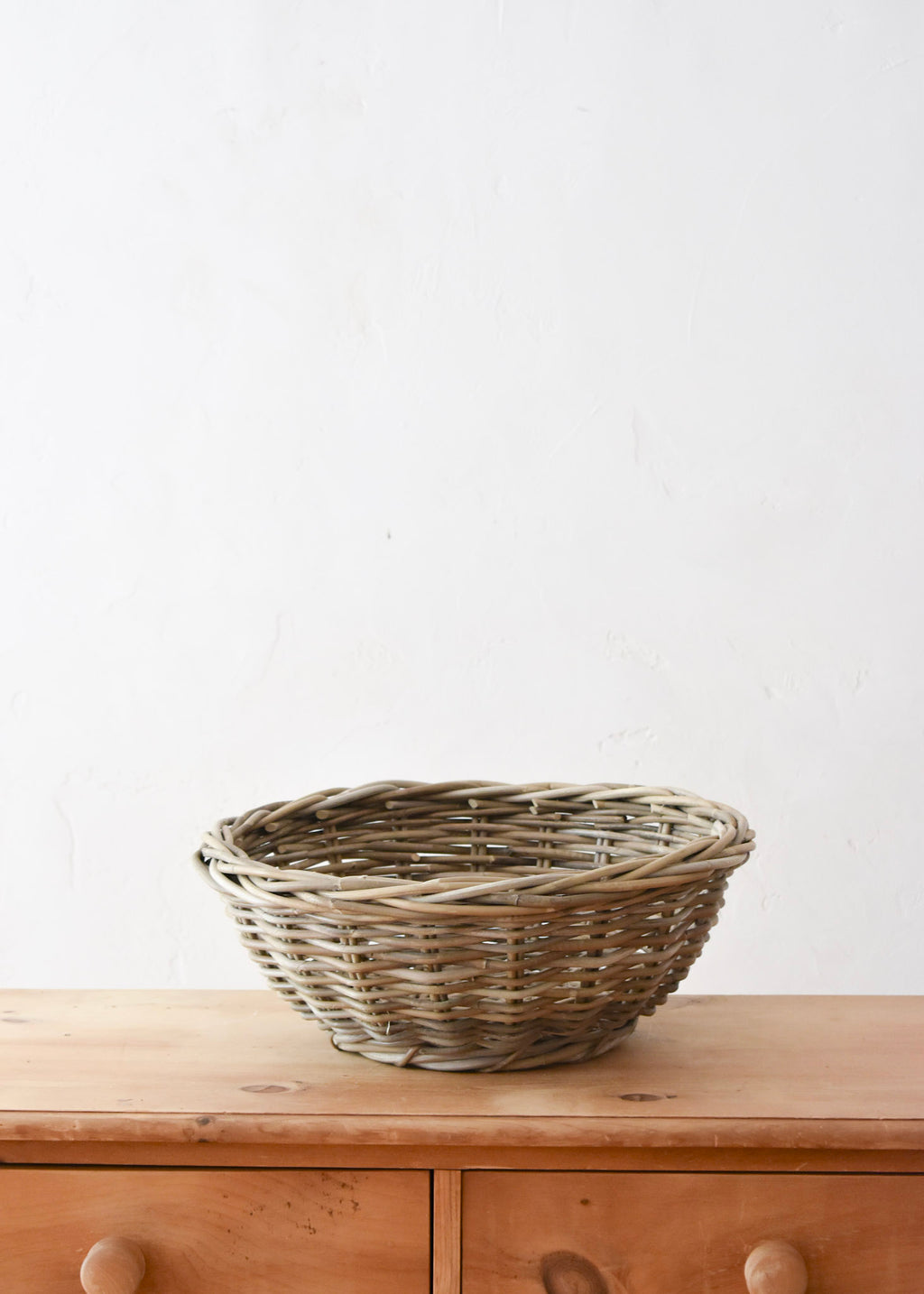 Round Rattan Bowl - Kooboo Grey – Life's Patina